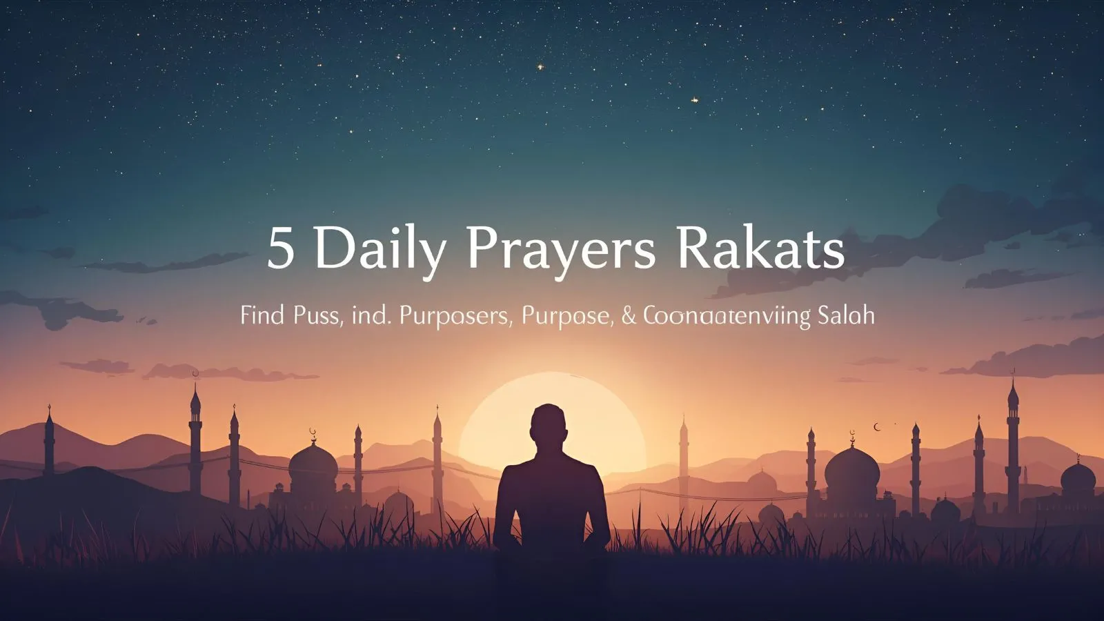 5 Daily Prayers Rakats Explained 2025-2026